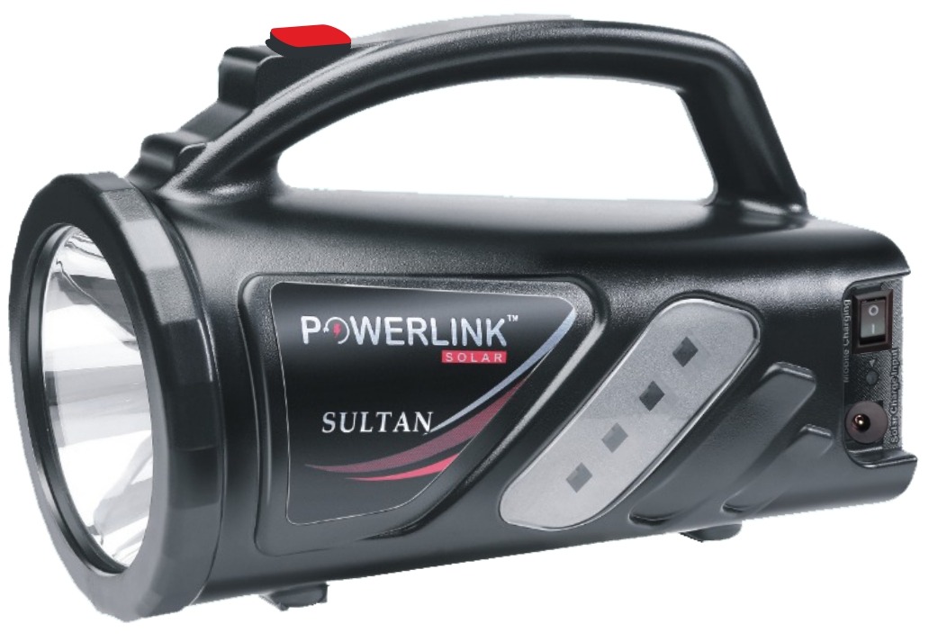 Powerlink Sultan PRO 4500mAH Rechargeable Led Torch Cum Emergency ...